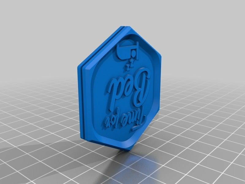 Бесплатный STL файл Gaming or Bed Token・Дизайн 3D-принтера для ...