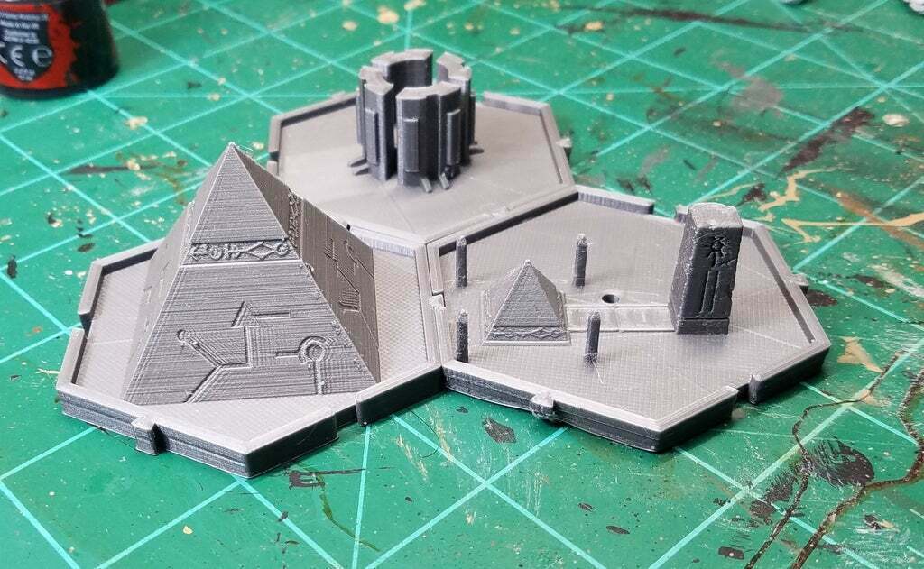 Free OBJ file Planetary Empires - Necrons Set 1・3D printer model to ...