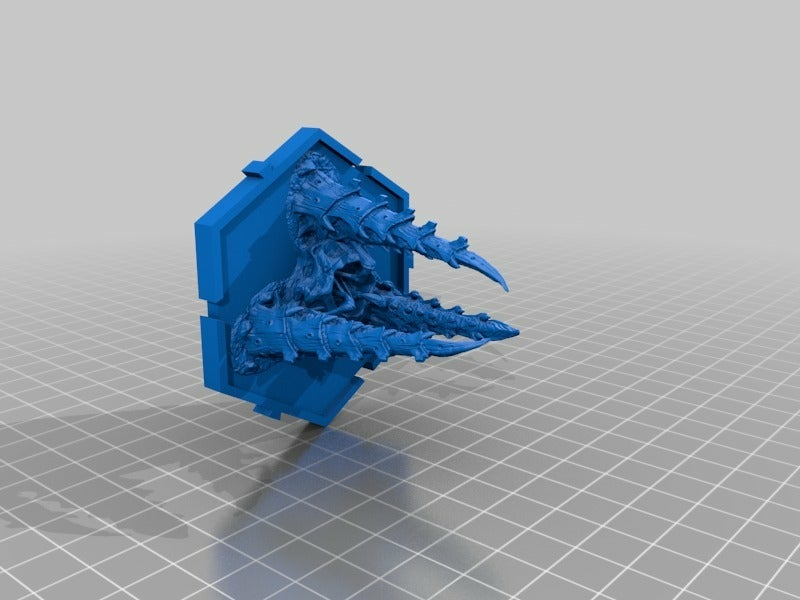 Free OBJ file Planetary Empires - Tyranids Set 1・3D printing idea to ...