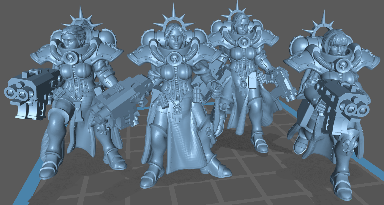 Free STL file Dom's Minions with Stormy Shooters ⚔・3D print design to ...