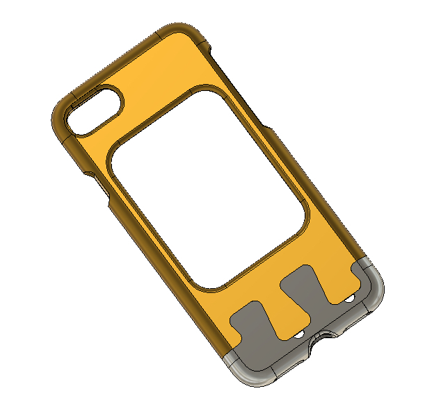 STL file iPhone 7 + 8 case - strong 📱・3D printer model to download・Cults