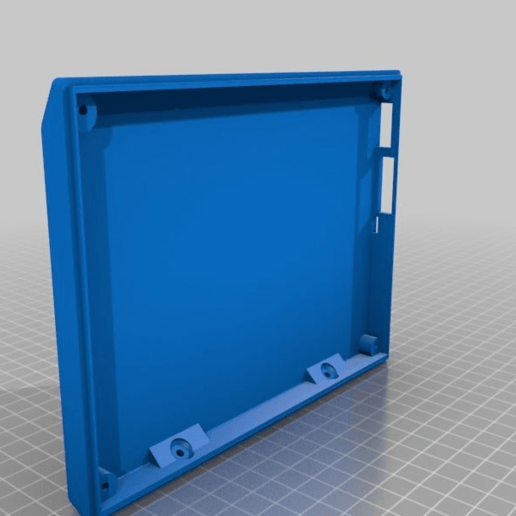 Download free STL file 7inch screen case for Raspberry pi HDMI Touch ...