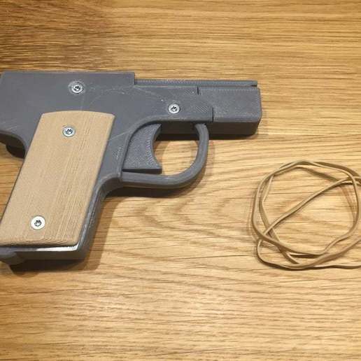 Imprimir en 3D gratis Pistola de goma Lilliput (por Parabellum Arms ...
