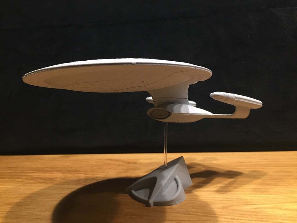 Download free STL file Star Trek Ship Base • 3D print object ・ Cults