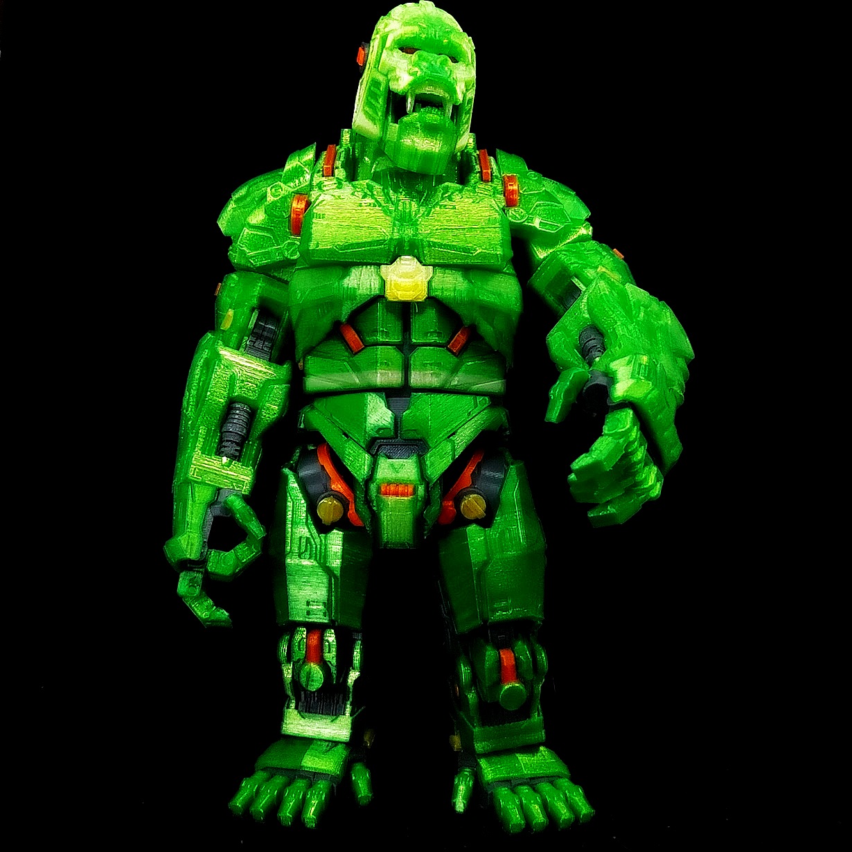 Работа Mecha King Kong с возможностью распечатки в 3D • Сделано с ...