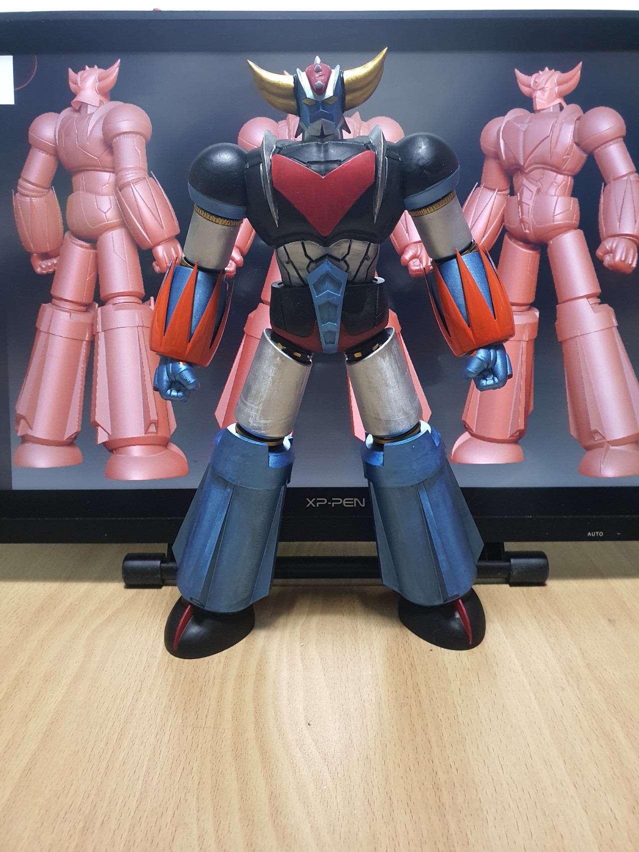 3D file Grendizer fan art korea version 3D print model 🎨・3D print ...