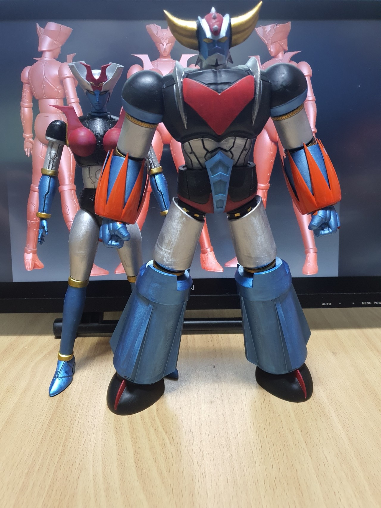3D file Grendizer fan art korea version 3D print model・3D print object ...