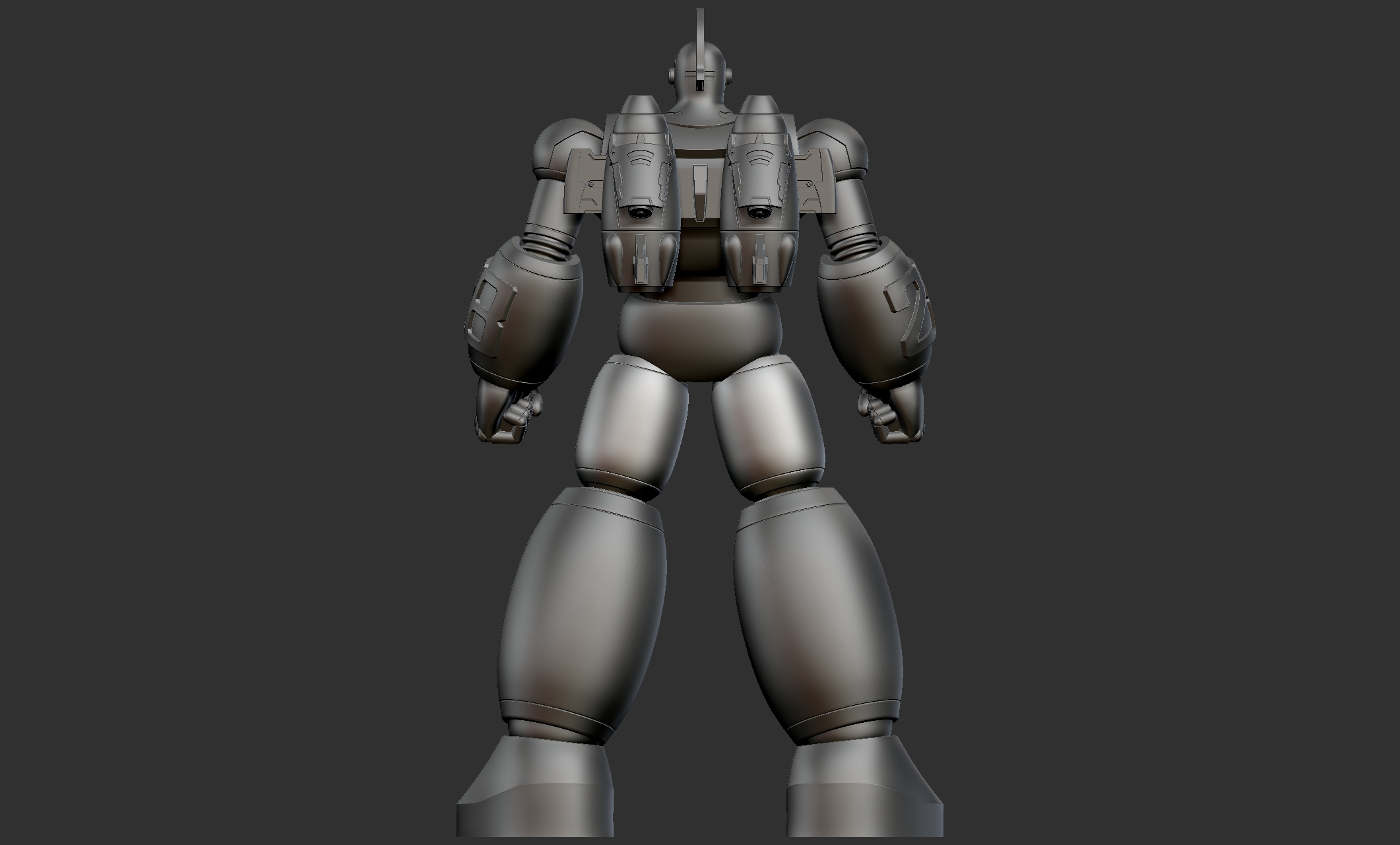3D file Tetsujin 28-V2 Korean version Fan art 3D print model 🎨・3D ...