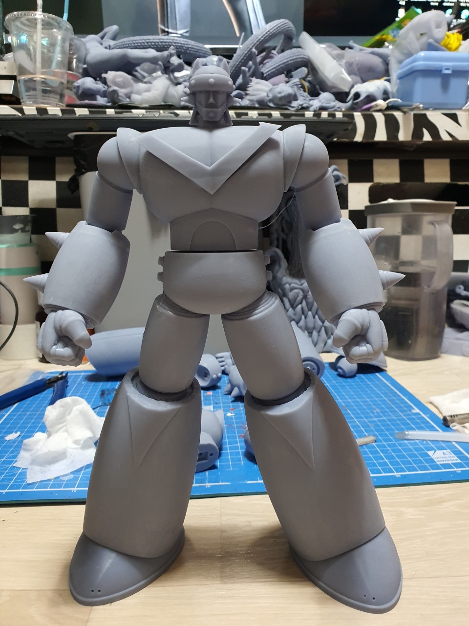 3D file Robot Taekwon V Fan Art Korean version 3D print model 🤖・3D ...