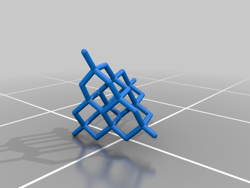Free STL file Diamond model・Design to download and 3D print・Cults