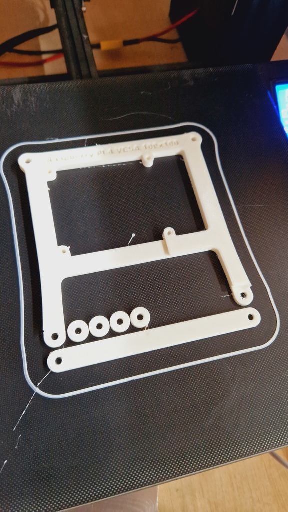 Free 3D file Vesa 100x100 Raspberry Pi 4 Halter 🖥️・3D printer design to ...