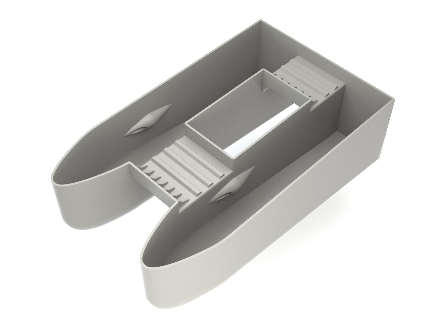 STL file Carp Fishing rc boat 🎏・3D printing model to download・Cults