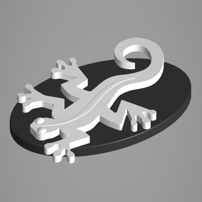 STL file Lizard・3D printable model to download・Cults