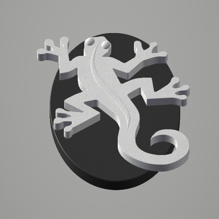 STL file Lizard・3D printable model to download・Cults