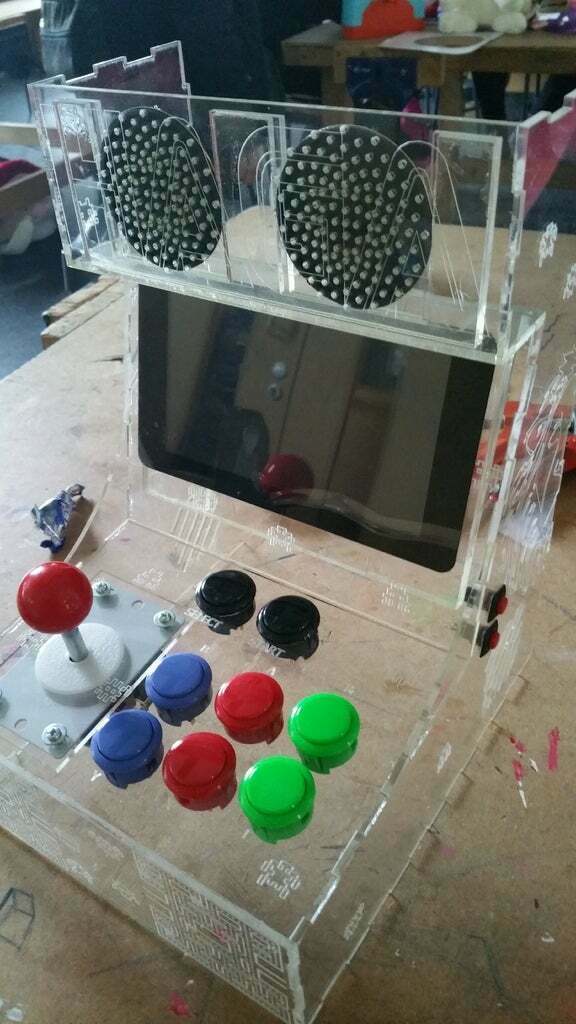 Free DWG file Raspberry Pi Arcade 🕹️・3D printable design to download・Cults