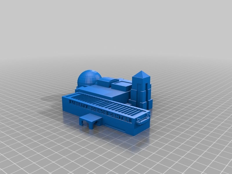 Free STL file Liberty Science Center・3D print design to download・Cults