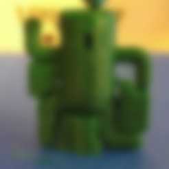 Download free STL file Cactuar • 3D printing design ・ Cults