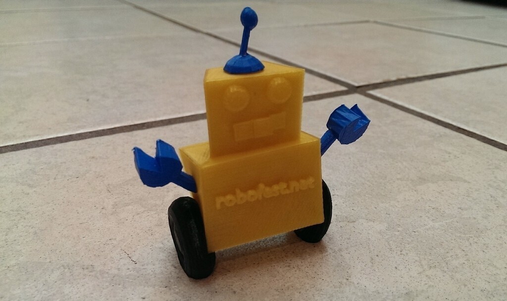 Free STL file Robofest Mascot!・3D print design to download・Cults