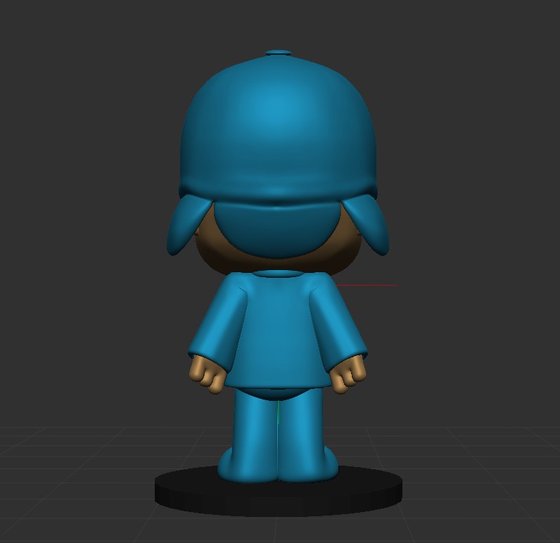 STL file POCOYO 3D FAN ART・Model to download and 3D print・Cults