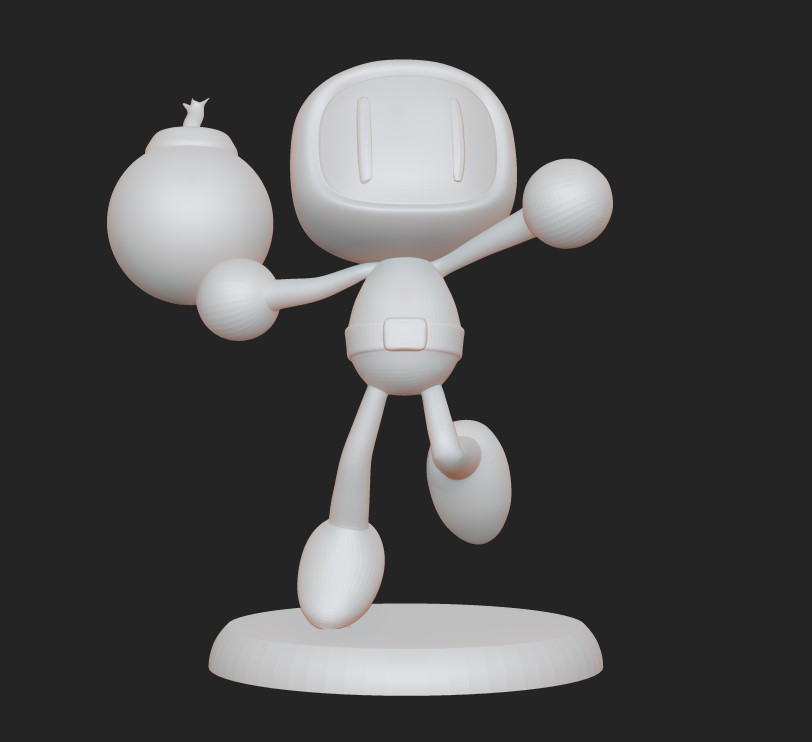 STL file Bomberman Fan Art (Mini) 🎨・Design to download and 3D print・Cults