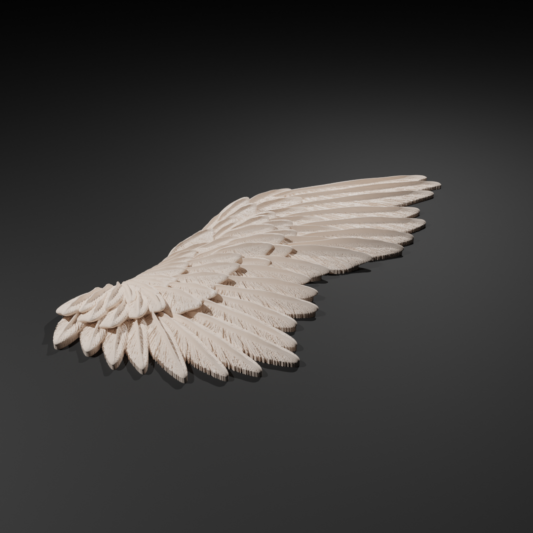 STL file Wing・3D printable model to download・Cults