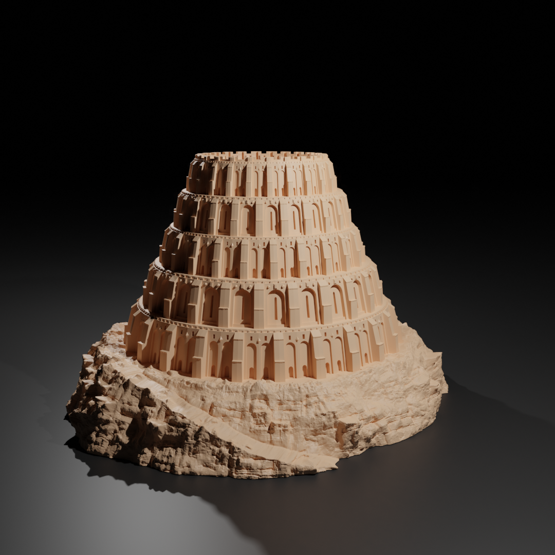 STL file Babel Tower・3D printer model to download・Cults