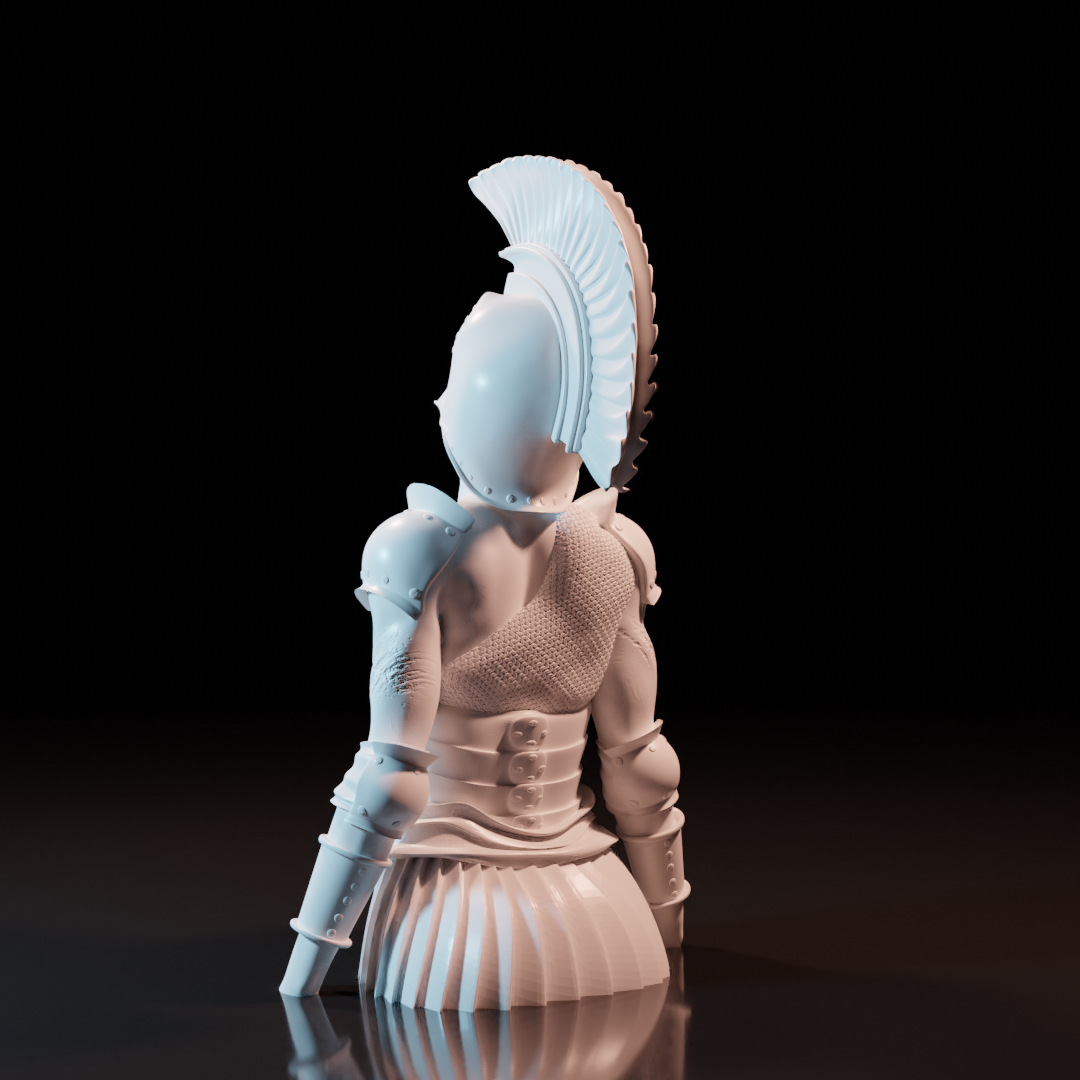 Fichier STL Athena Sculpture・Modèle à télécharger et à imprimer en 3D・Cults