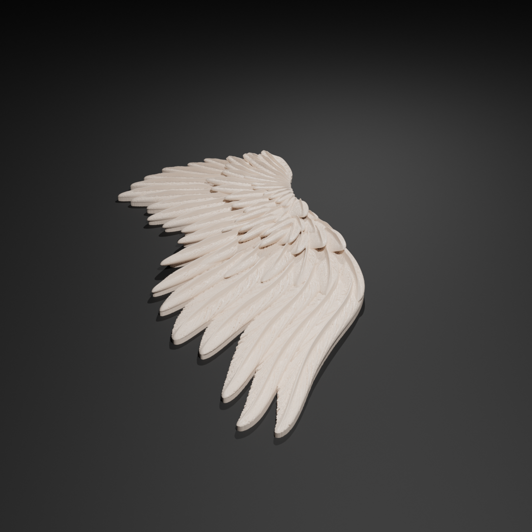 STL file Wing・3D printable model to download・Cults