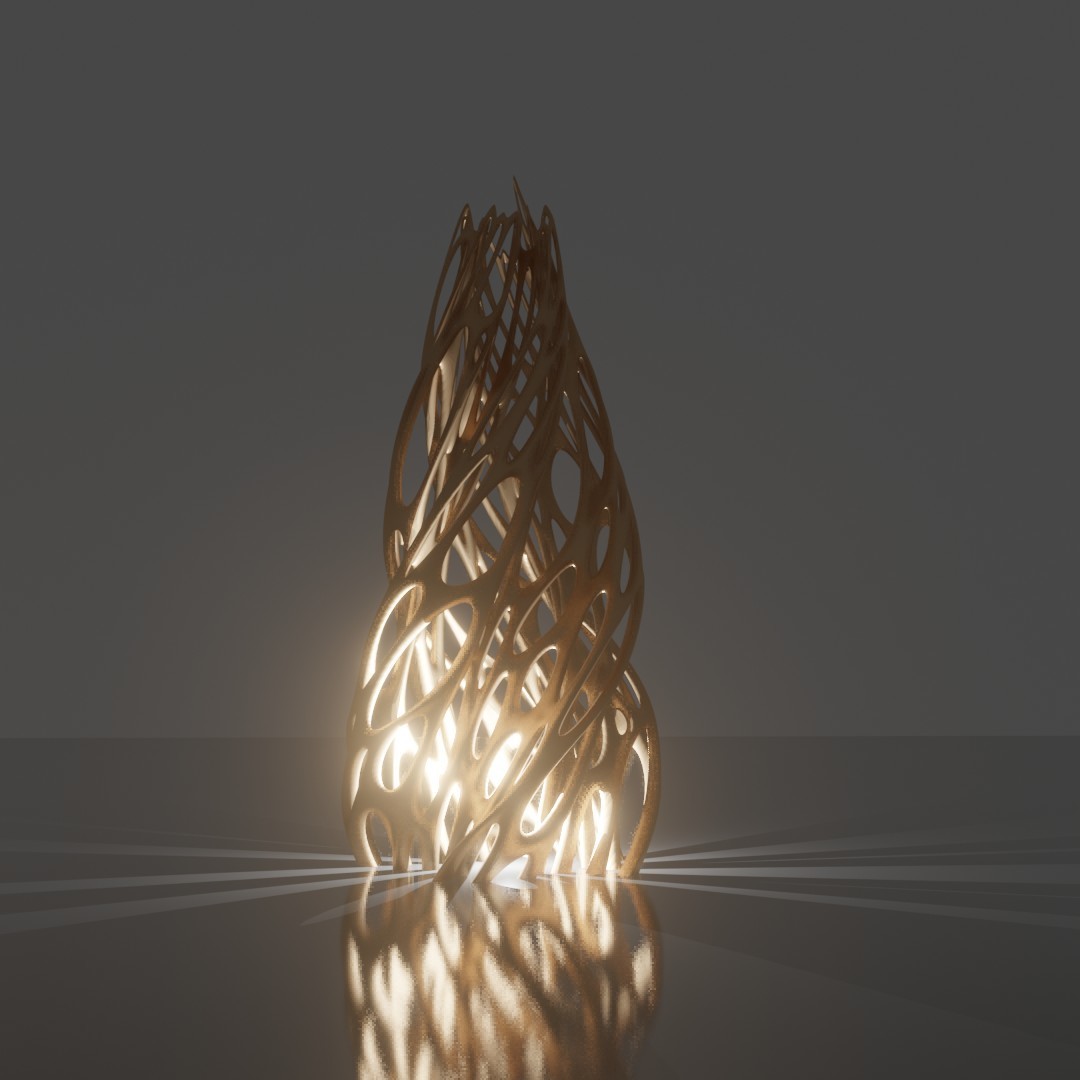 STL file Organic Flame 🔥・3D printing template to download・Cults