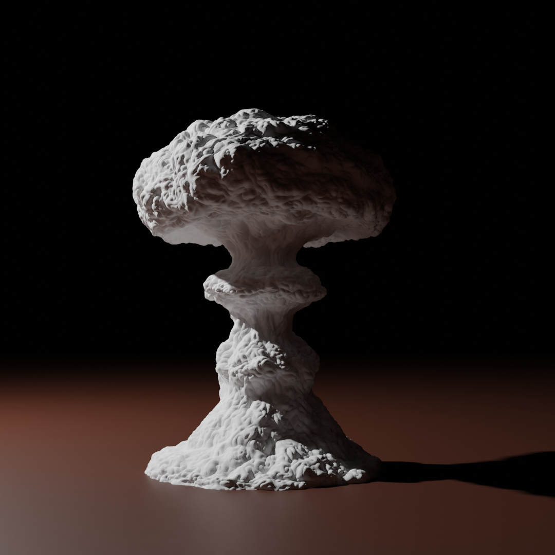 STL file Atomic Mushroom・Model to download and 3D print・Cults