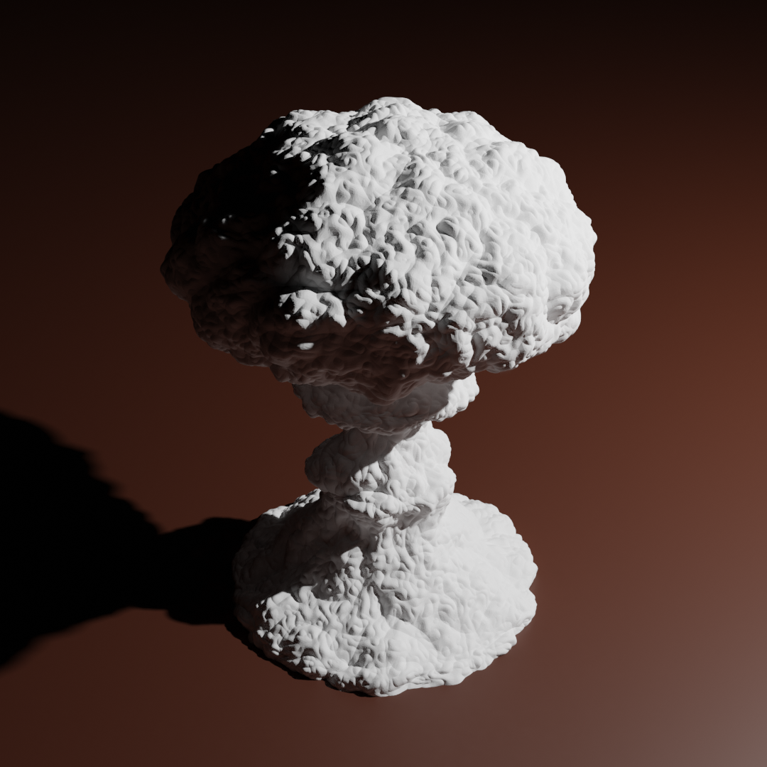STL file Atomic Mushroom・Model to download and 3D print・Cults