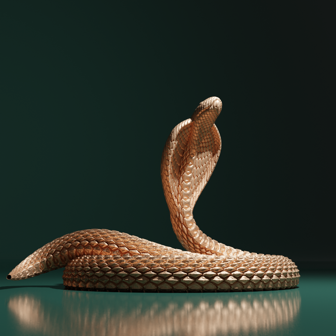 STL file Cobra・3D print object to download・Cults