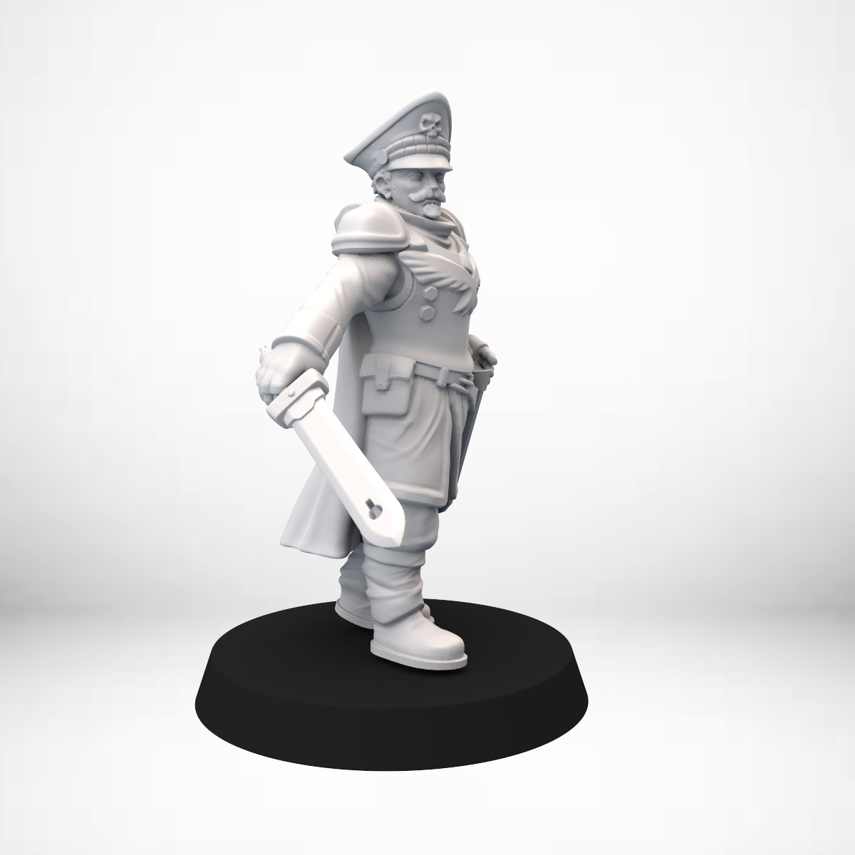 Free STL file Human Guard Captain 💂・Object to download and to 3D print ...