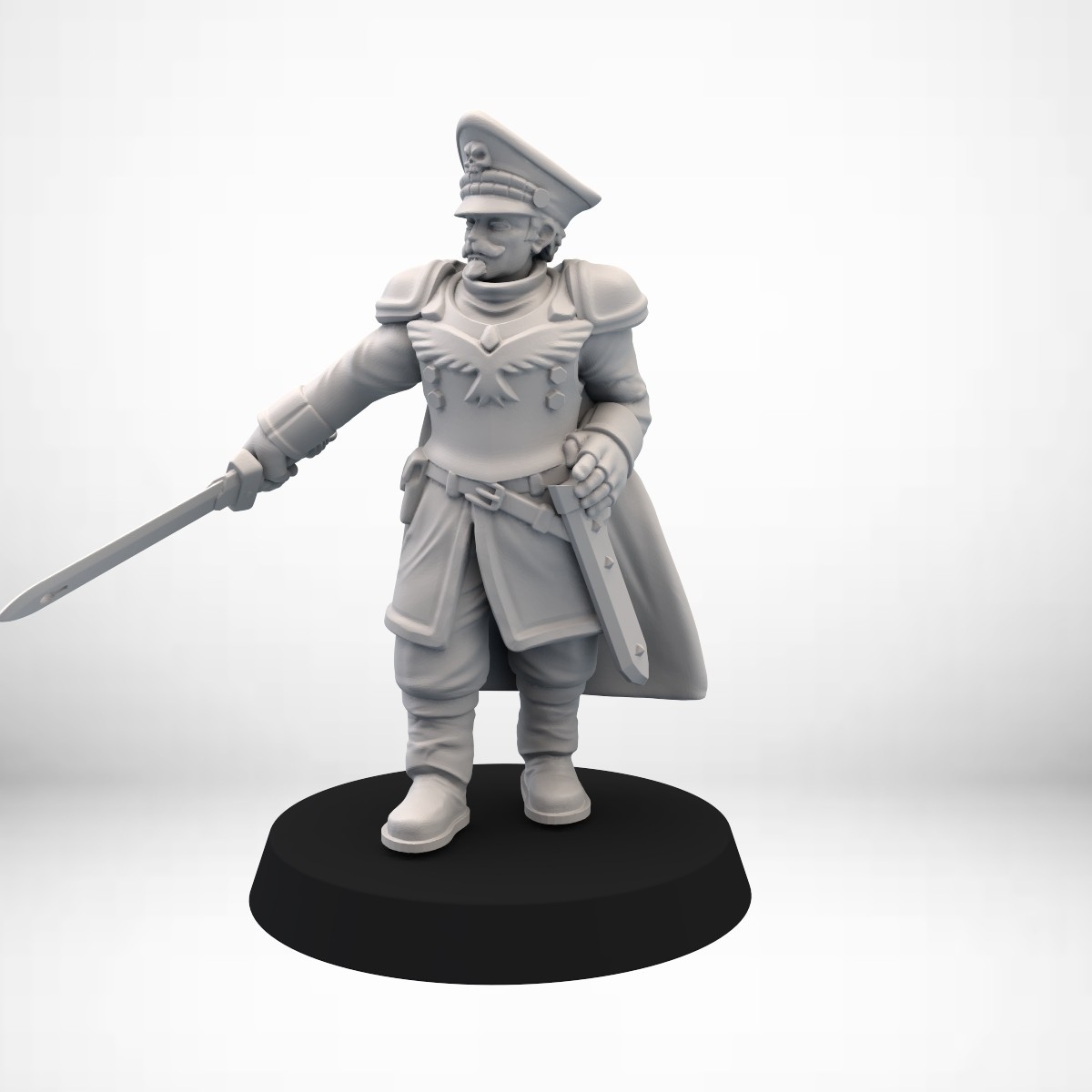 Free STL file Human Guard Captain 💂・Object to download and to 3D print ...