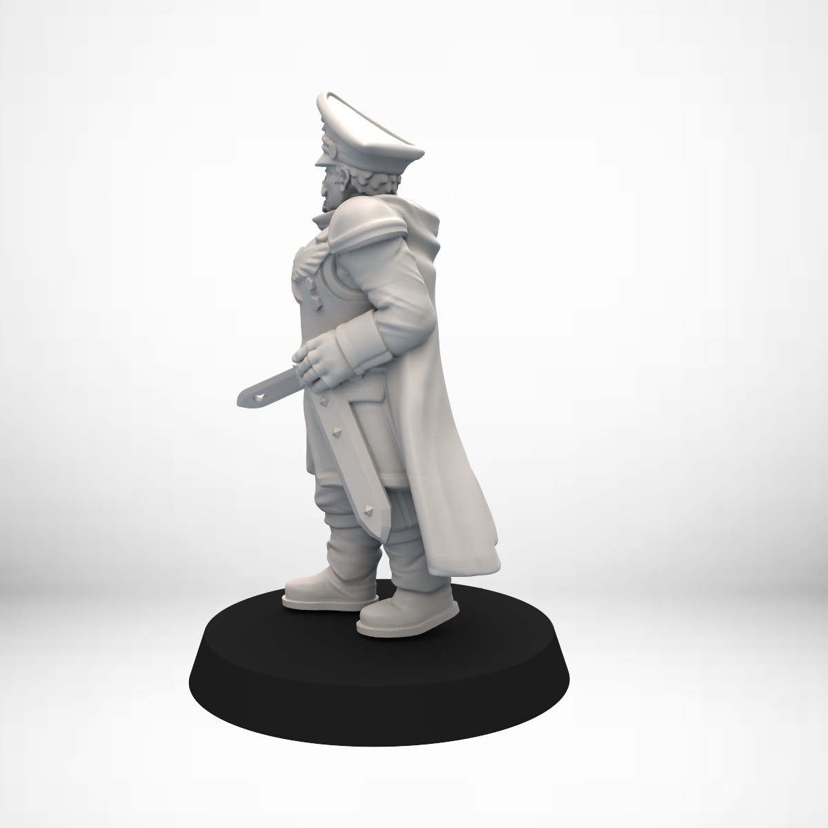 Free STL file Human Guard Captain 💂・Object to download and to 3D print ...