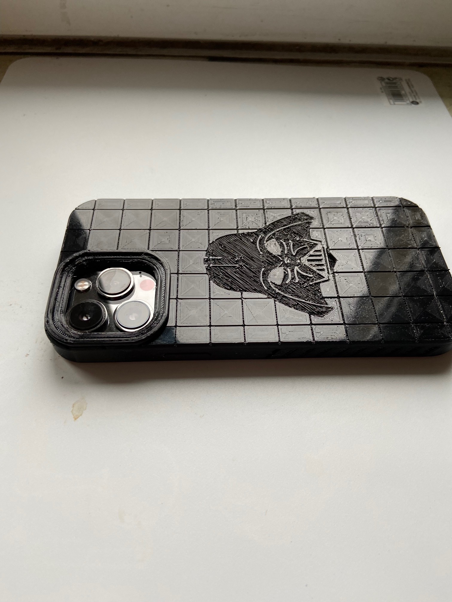 STL file Iphone 13 Pro Max CASE + Dark VADOR version 📱・3D printing ...