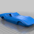 Download free STL file 1969 Chevrolet Corvette C3 Convertible • 3D ...