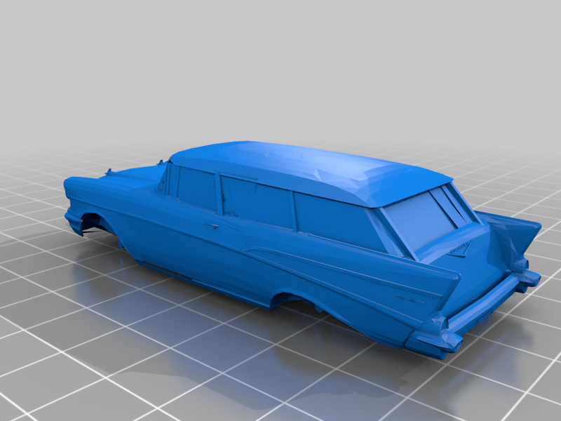 Free STL file Chevrolet Bel Air Nomad 1957 🚙・3D print design to ...