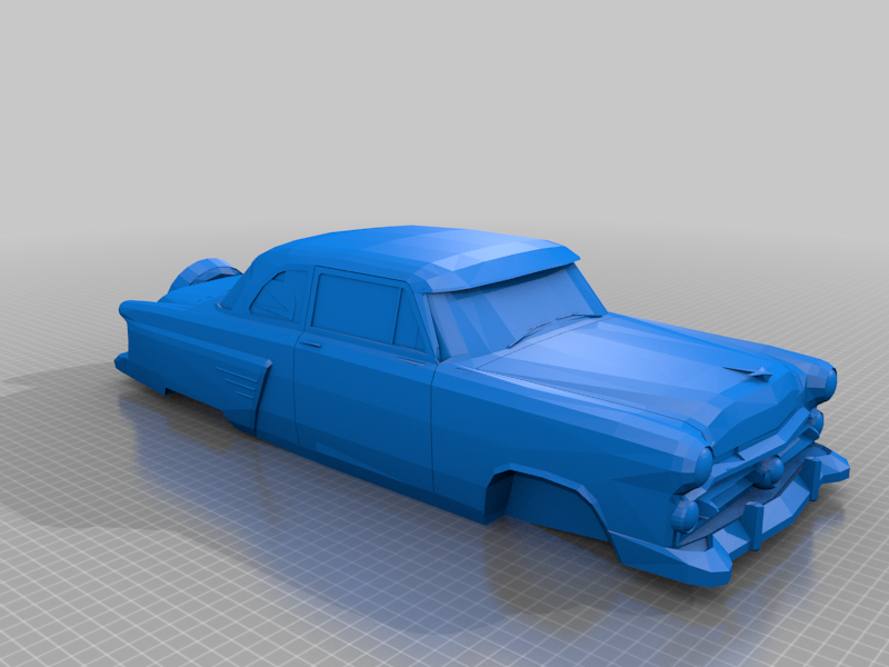 Free STL file Ford Customline Club Coupe 1952 🚙・3D printing idea to ...