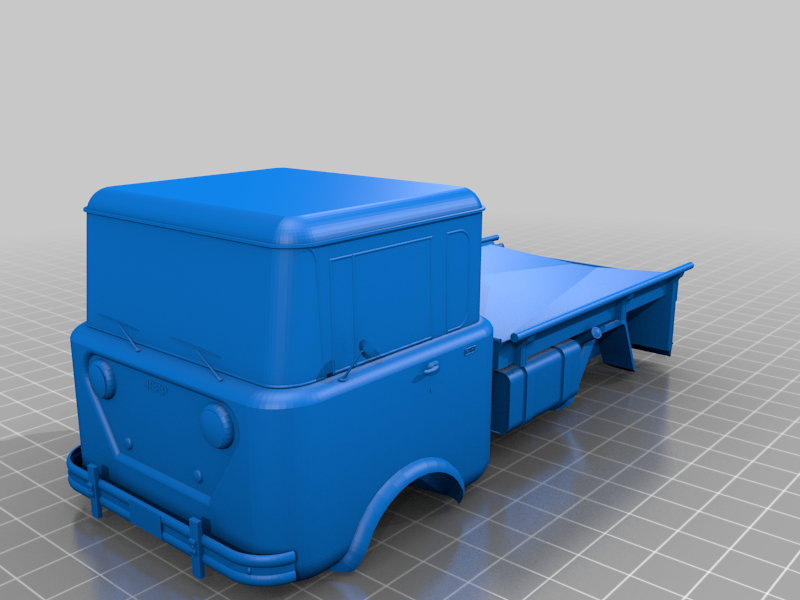 Free STL file Willys Jeep FC150 Forward Control 1957・Model to download ...