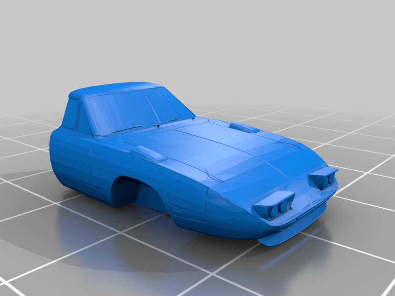 Free STL file Keychain Plymouth Superbird・Template to download and 3D ...