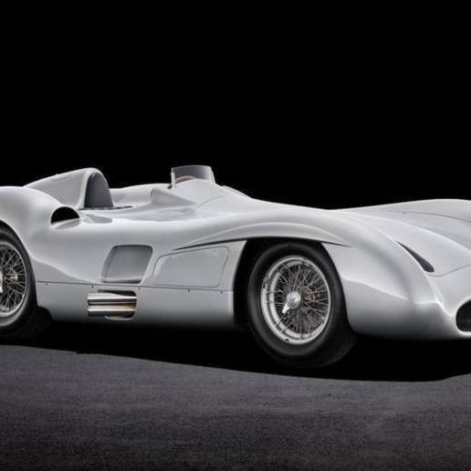 Download free STL file Mercedes-Benz W196 Streamline Monza 1955 • 3D ...
