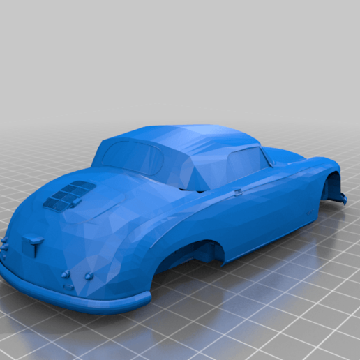 Download free STL file Porsche 356 A Speedster (1956) • 3D printing ...