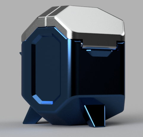 STL file EXA-BOX V2・3D printer design to download・Cults