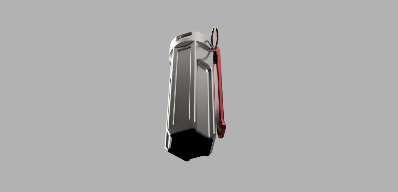 STL file Dummy Flash Grenade・3D print design to download・Cults