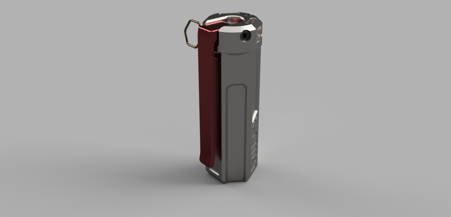 STL file Dummy Flash Grenade・3D print design to download・Cults