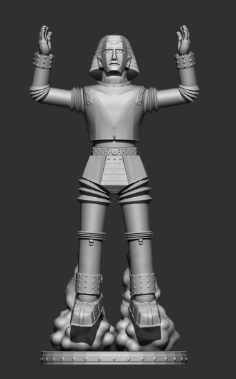 3D file Giant Robo taking flight.・3D printable design to download・Cults