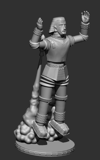 3D file Giant Robo taking flight.・3D printable design to download・Cults