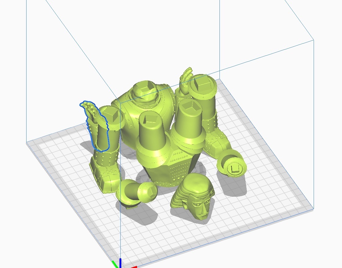 3D file Giant Robot 🤖・3D printing idea to download・Cults