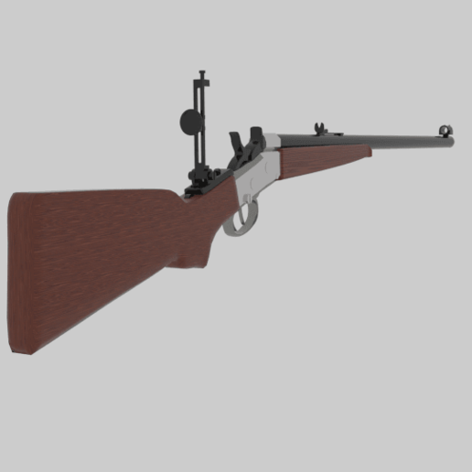 Download STL file Creedmoor RIfle • 3D print template ・ Cults